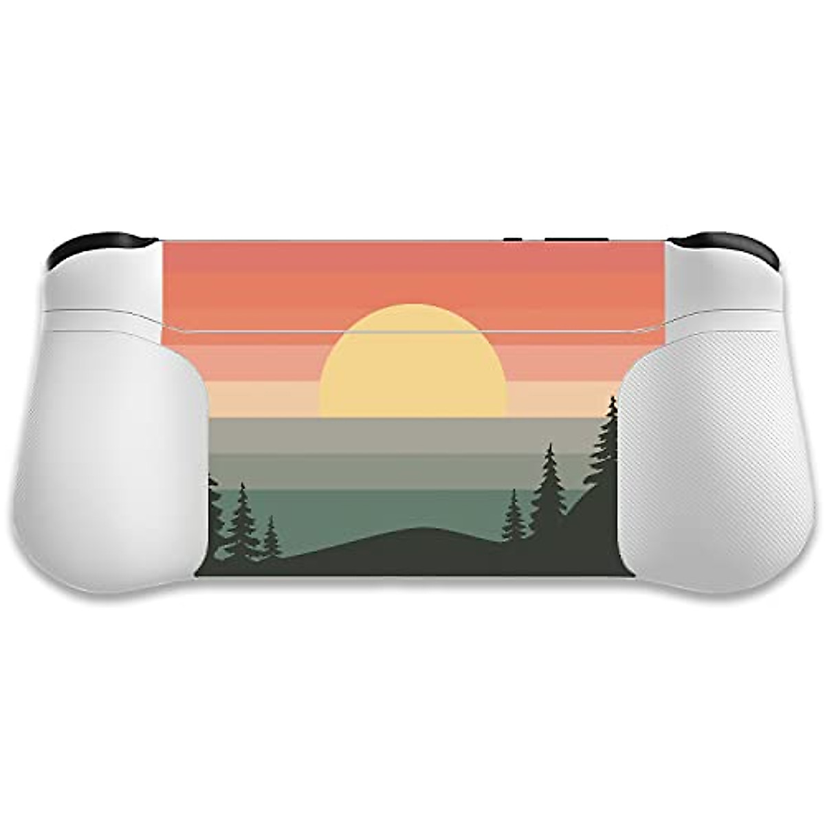 MightySkins Skin Compatible with Logitech G Cloud Gaming Handheld - Sunset Forest | Protective, Durable, and Unique Vinyl Decal wrap Cover | Easy to Apply, Remove, and Change Styles | Made in The USA
