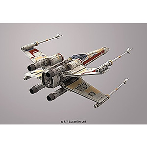 Bandai Hobby Star Wars 1/72 X-Wing Red Squadron (Special Set), Multicolor