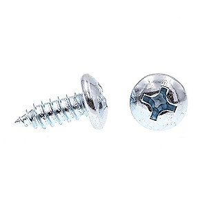 Prime-Line 9021201 Sheet Metal Screw, Self-Tapping, Pan Head Phillips, #14 X 5/8 in, Zinc Plated Steel, Pack of 75