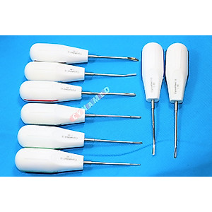 New Dental Luxating Elevators 8 Pcs Luxating Root Elevators Dental Instruments