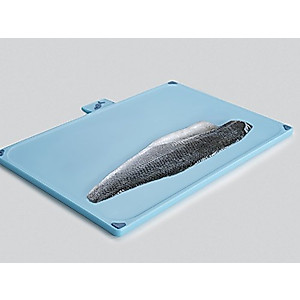 Joseph Joseph Index Plastic Cutting Board Set with Storage Case Color-Coded Dishwasher-Safe Non-Slip, Large, Graphite, index large