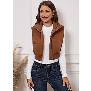 GRAPENT Winter Fashion Outfits Casual Comfy Womens Trendy Clothes Ropa De Mujer Casual Y Moderna Western Vest Trendy Womens Clothes Color Sierra Size XL X-Large Size 16 Size 18