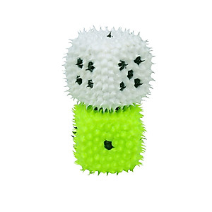 KESS Drop Dots Foam dice - Squeezy Toy, Bouncy Toy, Spike Toy -Pack of 2, Toy for Kids 6 Years and up, Stress Relief Toy, Sensory Toy