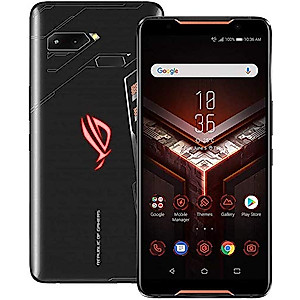 ASUS ROG Phone (ZS600KL) 6.0 inchs with 8GB RAM / 512GB Storage, (GSM ONLY, NO CDMA) Factory Unlocked International Version No-Warranty Cell Phone (Black)