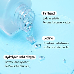 TIAM Vita B5 Toner, Deep Hydrating Toner Korean, Low pH Toner for Dry Sensitive Skin, Toner for Combination Skin, b5 Vitamin, Alcohol Free, Fragrance Free, 6.1 Fl Oz