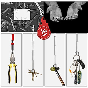 4 Pcs Telescoping Magnet Pickup Tool Extendable Magnetic Sticks Pick up Grab Tool for Men Practical Gifts for Dad, Husband, Father's Day, Valentine's Day, Christmas Gifts(5 lb)