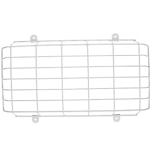 ULTECHNOVO Wire Guard for Emergency Light, Exit Sign Damage Stopper Metal Wire Guard Exit Sign Damage Cage Exit Light Protective Cover for Exit Sign or Emergency Light