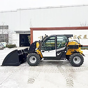 High-Performance Telehandler | Versatile Telescopic Forklift and Loader | All-Terrain Telescopic Boom Lift & Reach Truck for Heavy Lifting and Construction Tasks