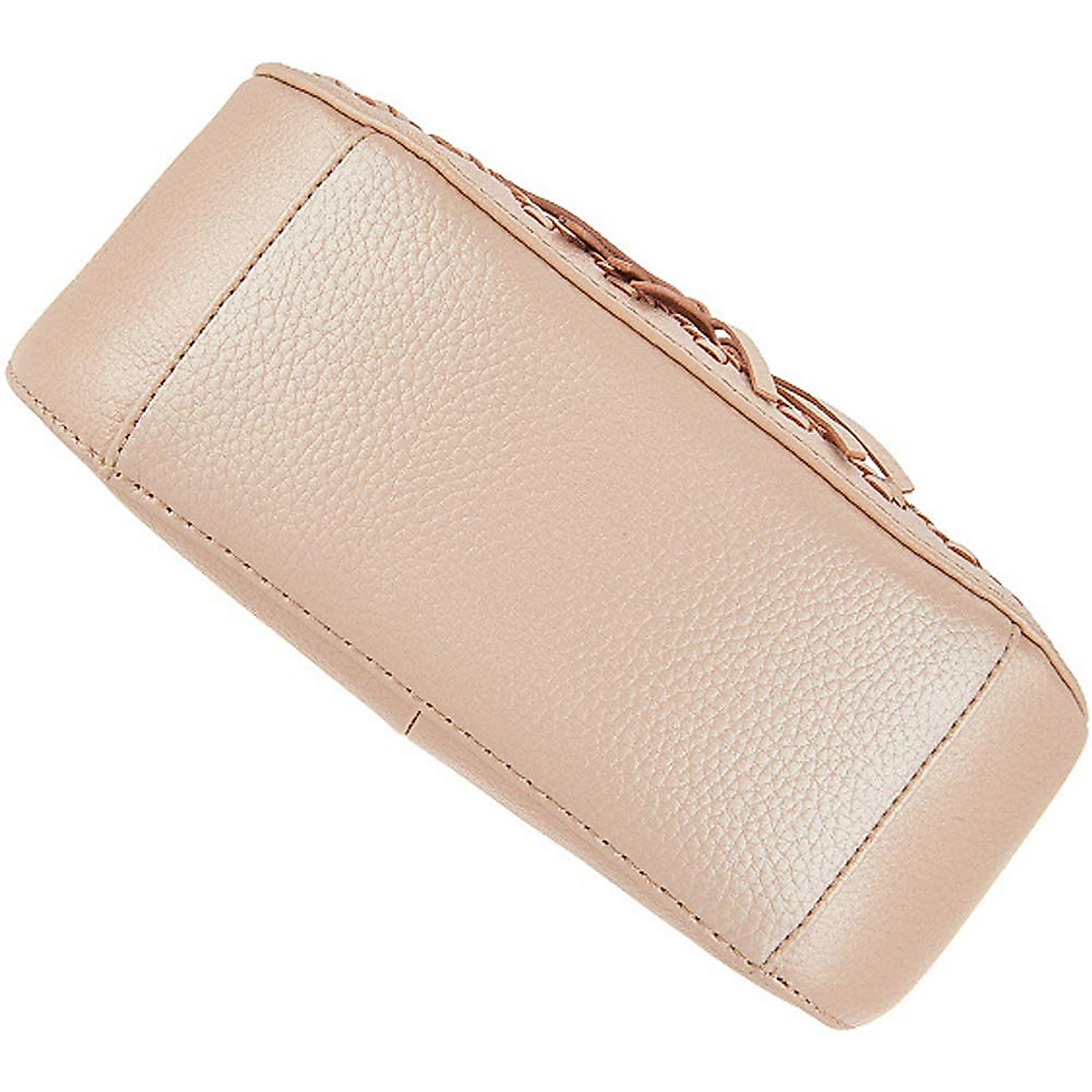 Tignanello Lillie Saddle Cross Body W/RFID Protection, Metallic Rose