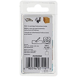Dremel 106 Rotary Tool Accessory Engraving Bit- Perfect for Wood, Plastic, Linoleum, and Soft Metals