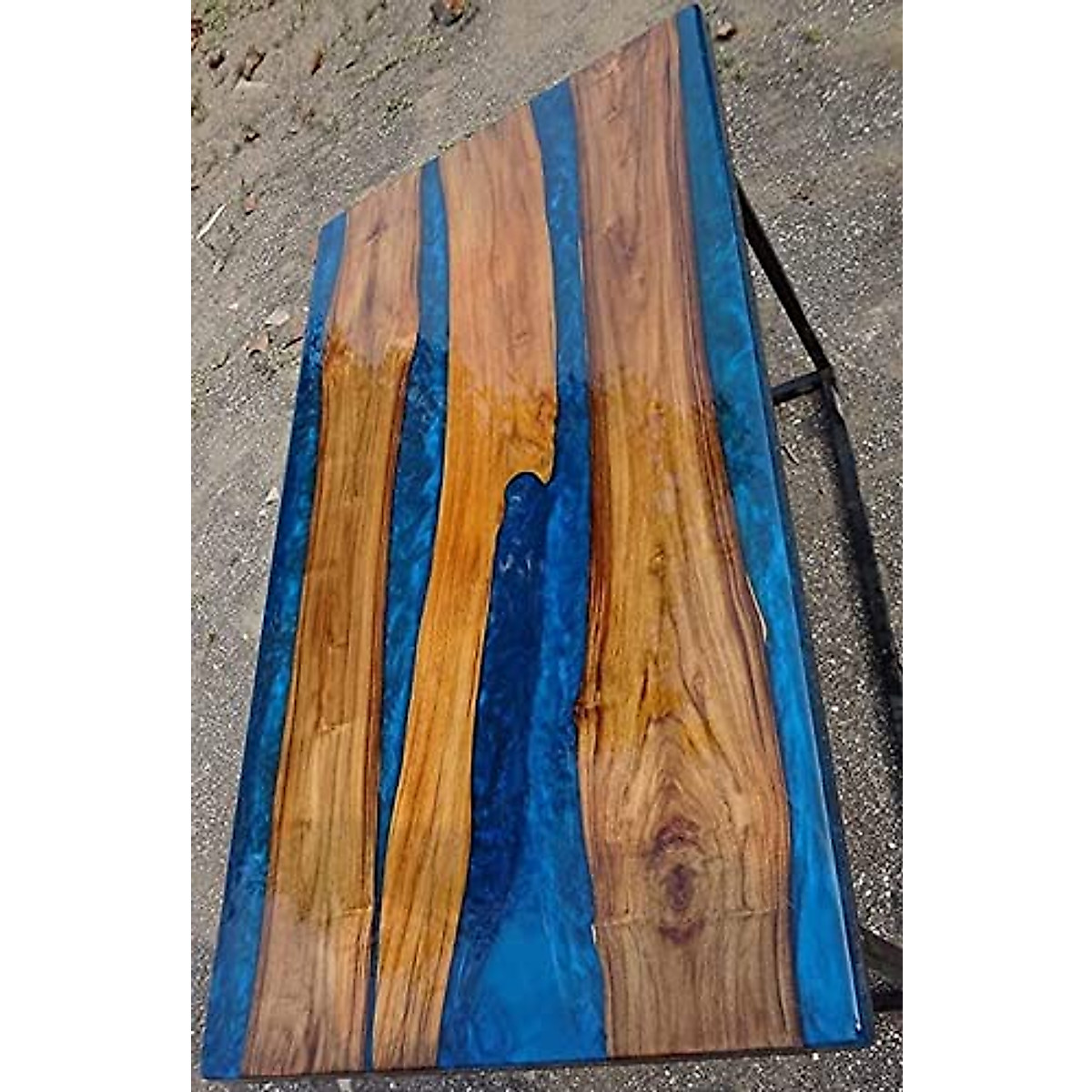 Epoxy Table, Live Edge Wooden Table, Epoxy Resin River Table, Natural Wood,Dining Table, Natural Epoxy Table, Resin Table