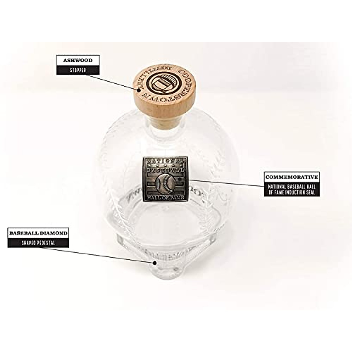 Cooperstown Distillery Ken Griffey, Jr. National Baseball Hall of Fame Licensed Engraved Signature Series Decanter | 750mL