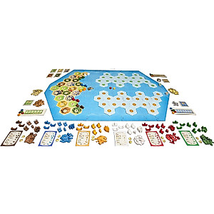 CATAN Explorers & Pirates Board Game 5-6 Player EXTENSION - Expand Your CATAN Game for More Players, Strategy Game for Kids & Adults, Ages 12+, 3-6 Players, 90-120 Min Playtime, Made by CATAN Studio