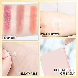 Eyelid Tape, Eyelid Lift Tape, Double Eyelid Tape, Double Eyelid Stickers, Invisible Eyelid Tape, Self-Adhesive Eyelid Lifter Strips with Fork Rods, Breathable & Waterproof, Instantly Enlarge The Eyes