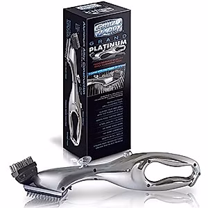 Grill Daddy GL13186C Grand Platinum Steam Grill Brush, 20", Gray