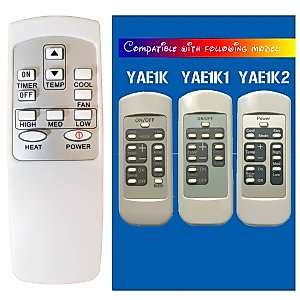 Replacement for GE Window Air Conditioner Remote Control (HA-G-02)