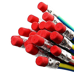 35 PCS Colorful Flexible Soft Pencil,Striped Magic Bendy Pencil with Eraser,Bendable Pencil for Valentine's Day,Children and Students,Classroom Gifts,Back to School Supplies