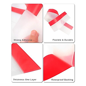 2 Pack Door Draft Stopper,Door Sweep 4" W x 37" L Under Door Bottom Seal for Garage Basement Exterior and Interior Doors -Solid White