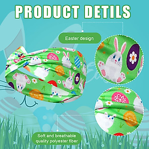 Giegxin 21 Pcs Holiday Headbands Bulk for Women Mother&#039;s Day Headbands Mother Pink Heart Elastic Wide Hair Wrap Assorted Styles Hair Accessories for Yoga Running Workout Party