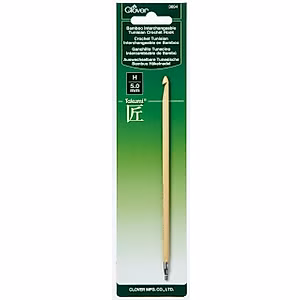 Clover Takumi Bamboo Interchangeable Tunisian Crochet Hook