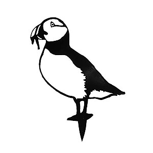 Small Garden Flags for outside Garden Art Animals stainless steel Exquisite decoration variety of placespeople Metal Garden Signs with