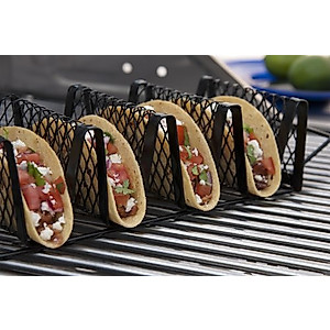 Charcoal Companion CC1992 Stainless Steel Taco Warmer
