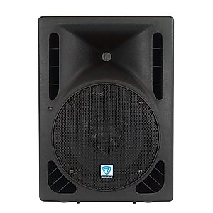 Rockville RPG10BT V2 10" Powered 600W DJ PA Speaker Bluetooth/Wireless/Remote/EQ, 10”, Black
