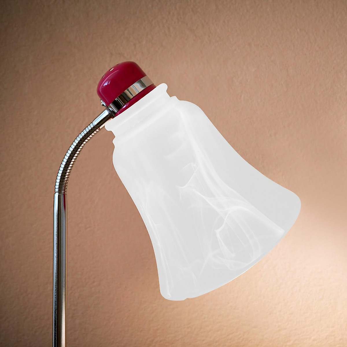 Ceiling Fan Glass Cover Pendant Light Shades Lamp Shades for Chandeliers Chandelier Glass Shade Replacement Glass Shades White Lampshade Hanging Light Shades Light Fixture Covers