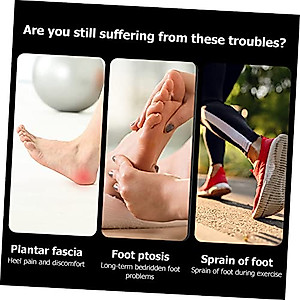 Healvian Splint 1pc Foot Drop Orthotics Night Splint Orthotics for Plantar Fasciitis Tool Stand Foot up Brace for Feet Foot Support Brace Valgus Orthosis Foot Splint Support Sock