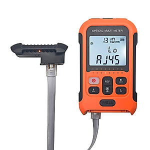 D YEDEMC 9 in 1 FTTH Fiber Cold Connection Tool Kit with X0 Fiber Cleaver Optical Power Meter 10km Visual Fault Locator Optical Pliers Cable Cutter Stripper