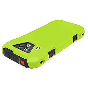 Wireless ProTech Case Compatible with Kyocera DuraForce Ultra 5G Phone Model E7110 (Verizon), Durable Slim Soft Touch Smooth Hard Cover Case (Lime Green)