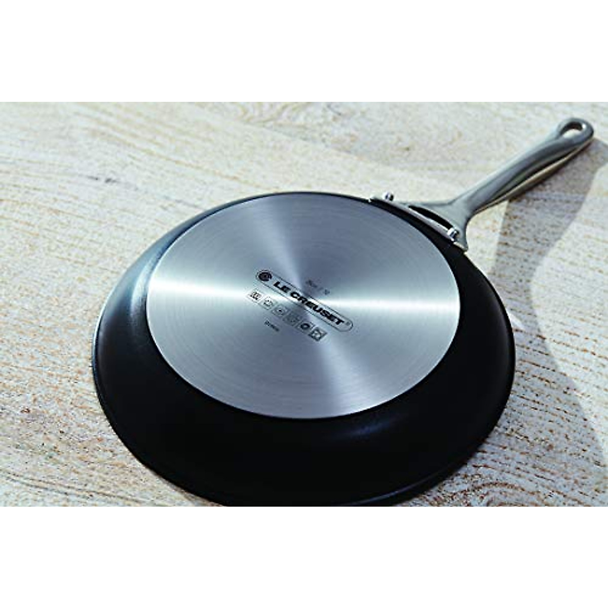 Le Creuset Toughened Nonstick PRO Cookware Set, 2 pc. (8" & 10" Fry Pan),Gray