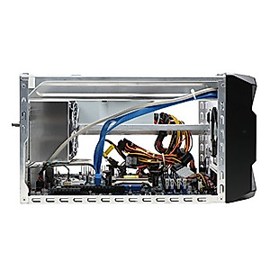 Shuttle XPC Gaming Cube SZ270R9 Mini Barebone PC, Intel Z270 chipset Supports 95W Skylake/Kabylake CPU No RAM No HDD/SSD No CPU No OS 500W PSU, Black