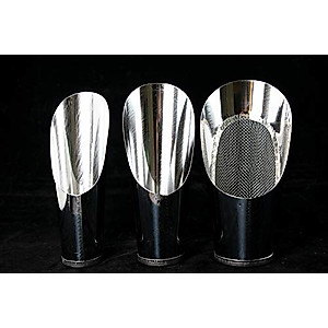 3 Pcs Set Japanese Stainless Bonsai Soil Scoop w / 1 Mesh - Potting & Mixing Tool
