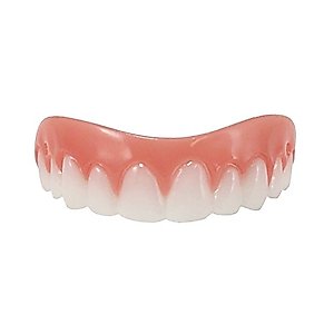 Billy Bob Instant Smile Comfort Fit Flex Cosmetic Teeth, Bright White Shade, Comfortable Upper Veneer, 1 Size Fits Most