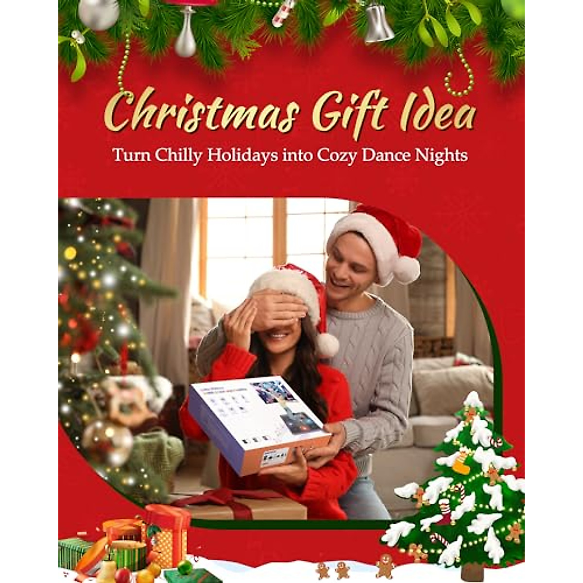 Acelufly Dance Mat, Eletrionic Dance Mat with Multiple Modes, Non-slip Dance Mat for TV with HD Camera, Musical Dance Game Mat for Girls Boys, Christmas/Birthday/Valentine's Day Gifts for Kids Adults