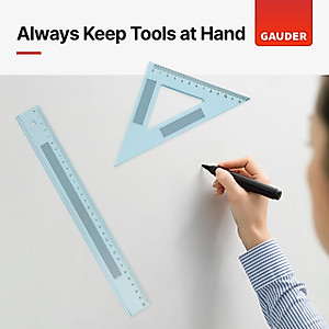 GAUDER Magnetic Tape Extremely Self Adhesive (0.6 Inch x 10 Feet) | Magnetic Strips | Magnet Roll