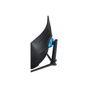 SAMSUNG 32" Odyssey Neo G7 4K UHD 165Hz 1ms G-Sync 1000R Curved Gaming Monitor, Quantum HDR2000, AMD FreeSync Premium Pro, Ultrawide Game View, DisplayPort, HDMI, Height Adjustable Stand, Black, 2022