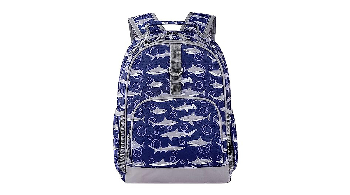 Choco Mocha Shark Backpack & Lunch Bag for Boys