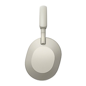 Sony WH-1000XM5 Wireless Noise Canceling Over-Ear Headphones (Silver) WLA-NS7 Wireless TV Adapter Bundle - (SNWH1000XM5S WLA-NS7) - (2 Items) (Renewed)