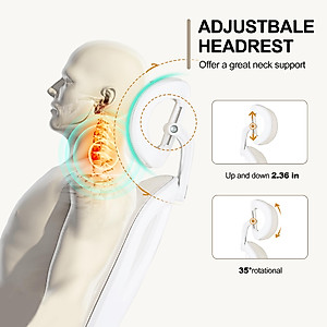 BOWTHY Ergonomic Office Chair with Footrest,Mesh Home Office Desk Chair with Adjustable Lumbar Support & Headrest,90-135 Comfy Reclining Chair,High Back Computer Executive Chair,360 Swivel Task Chair