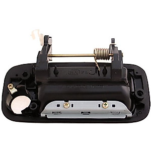 Dorman 83665 Front Driver Side Exterior Door Handle Compatible with Select Lexus / Toyota Models, Smooth Black