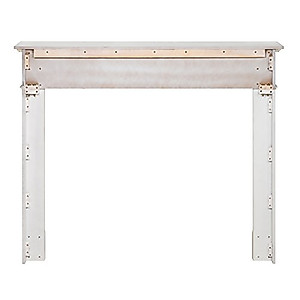 Pearl Mantels 520-48 Berkley Paint Grade Fireplace Mantel, 48-Inch, White, 48 Inch