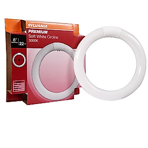 Sylvania FC8T9 22W T9 3000K Soft White G10Q Circline Fluorescent Bulb