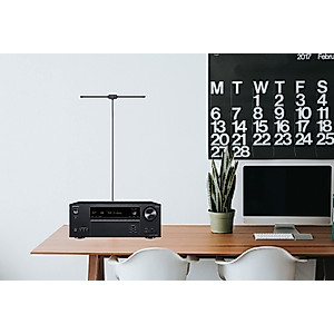 TECHTOO FM Radio Antenna FM Antenna Compatible for FM Radio Home Stereo Receiver AV Audio Video Home Theater Receiver Stereo Receiver of Pioneer Onkyo Yamaha Marantz Bose Wave Music System (Kit3)