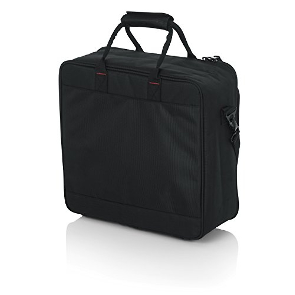 Gator Cases Padded Nylon Mixer/Gear Carry Bag with Removable Strap; 15.5" x 15" x 5.5" (G-MIXERBAG-1515),Black