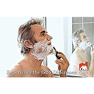 G.B.S Sharp Blades and Styptic Powder Jar, Stops Bleeding from Shaving Nicks and Cuts Soothes Skin and Pore After Shave, Pack of 36