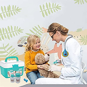 Doctor Kit for Kids | Kids Doctor Playset with Electronic Stethoscope | Toy Medical Kit for Kids | Pretend Play Doctor Set for Toddlers | Children's Realistic Dr. Kit with Sounds