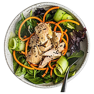 Chicken of the Sea Pink Salmon with Cracked Pepper, Wild-Caught, Skinless & Boneless, 2.5-Ounce Packets (Pack of 12)