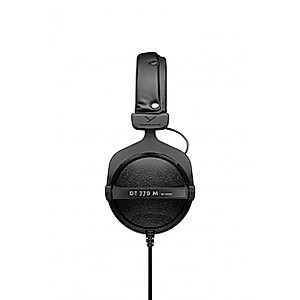 beyerdynamic DT 770 M 80 Ohm Over-Ear-Monitor Headphones in black, closed design, wired, volume control for drummers and sound engineers FOH
